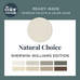Sherwin-Williams Natural Choice Color Palette Guide | Color Concierge ...